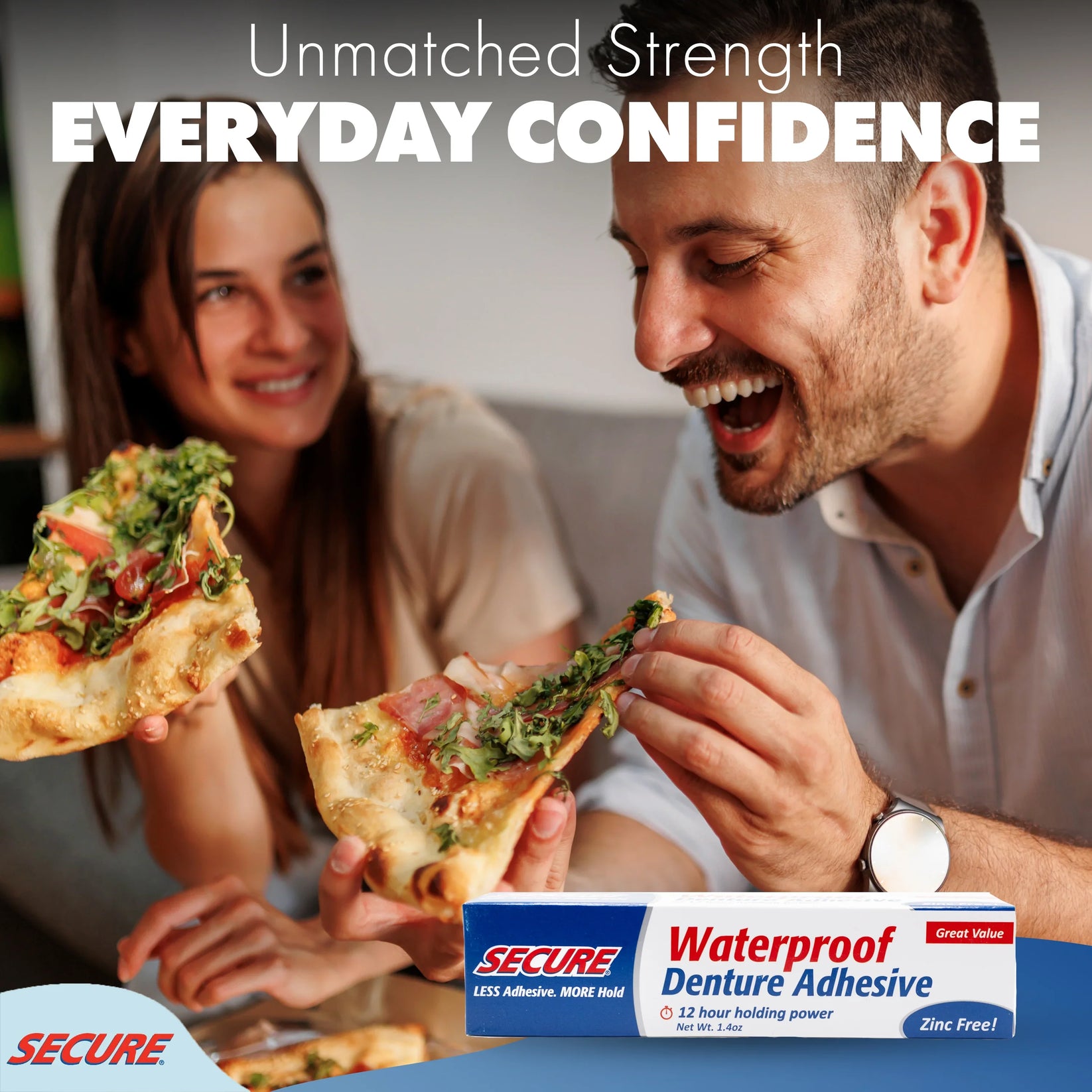 Secure Denture Adhesive | Strong, All Day Hold – Secure Denture USA